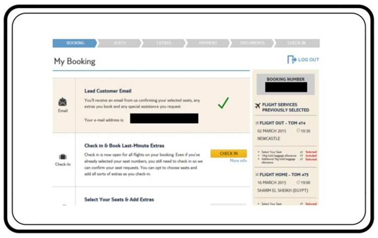 Step by Step Guide to Online Check-In