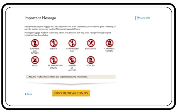 Step by Step Guide to Online Check-In
