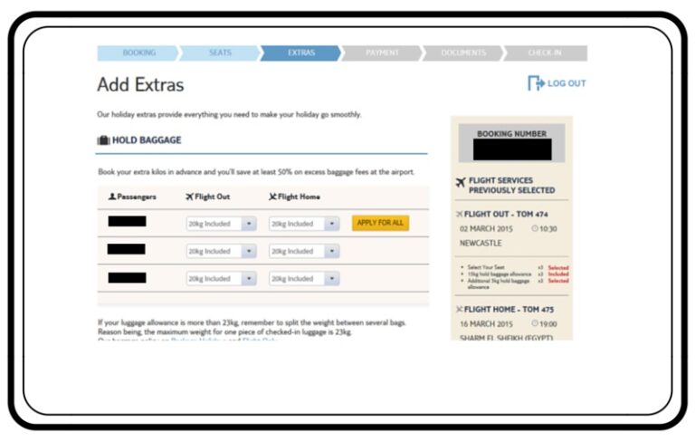 Step by Step Guide to Online Check-In